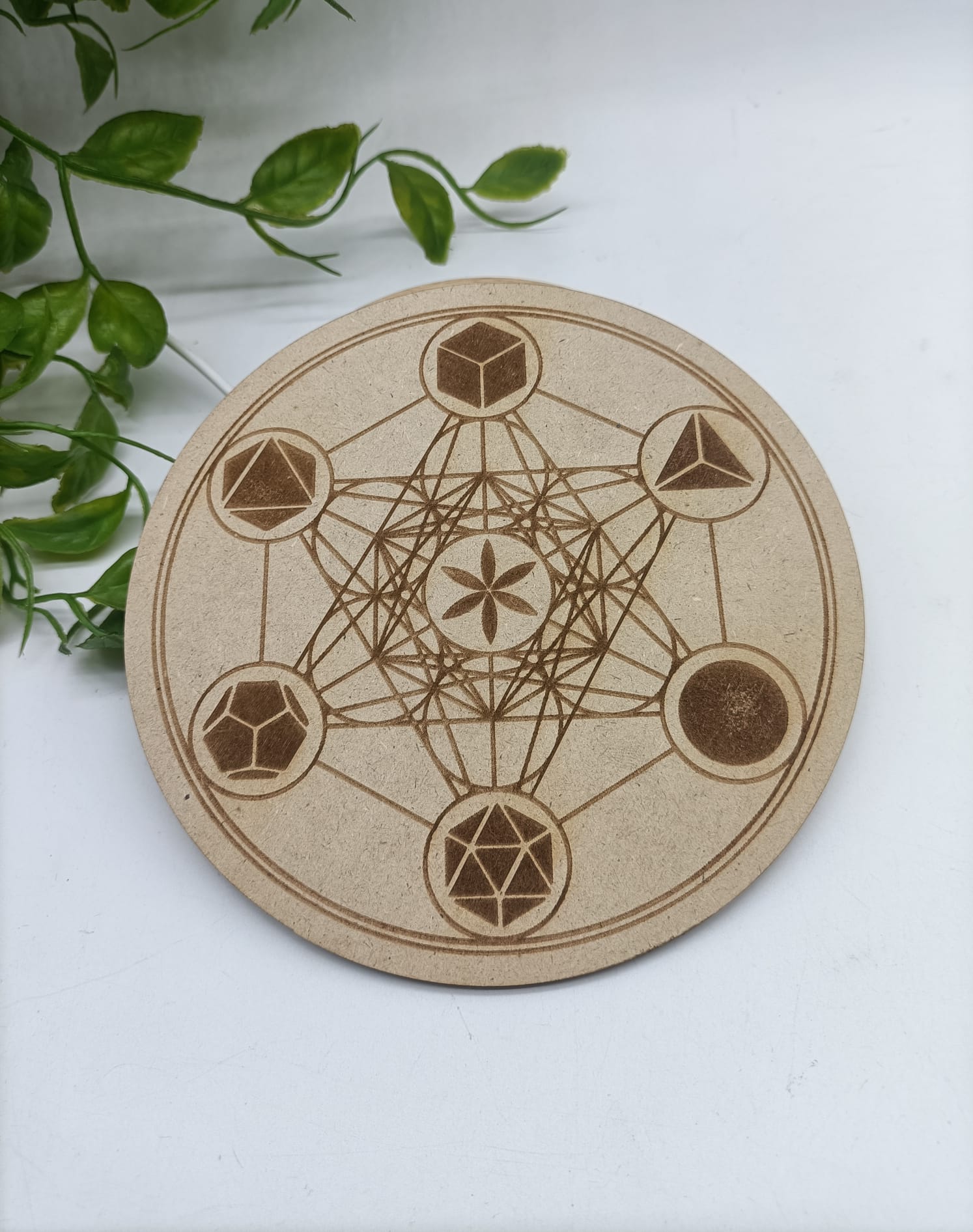 Metatron Crystal Grid Board – Crystal Wellness
