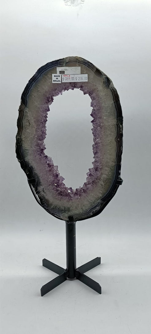 Amethyst Geode Ring 2.70 Kgs – Crystal Wellness